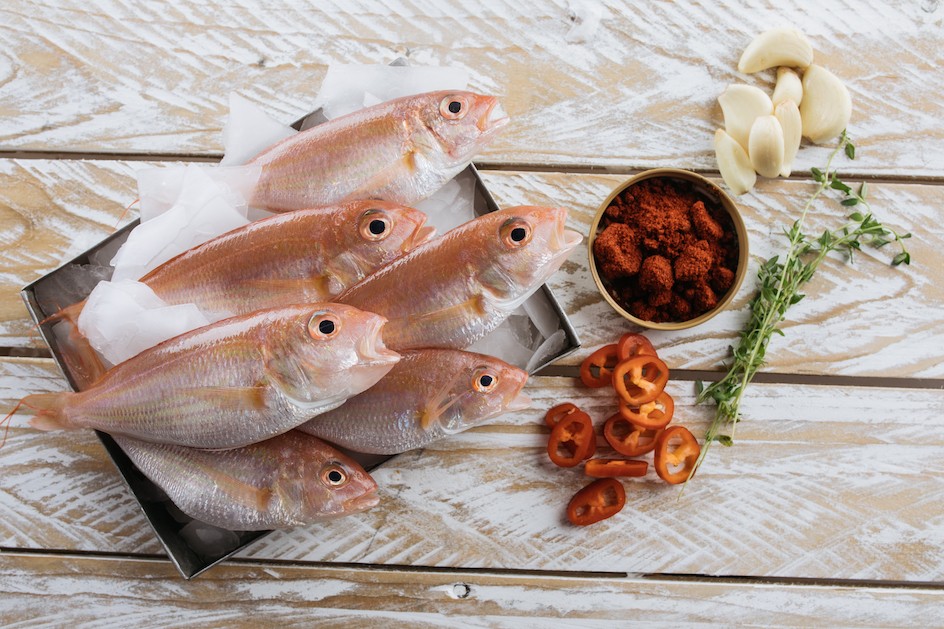 Mix de poissons de mer